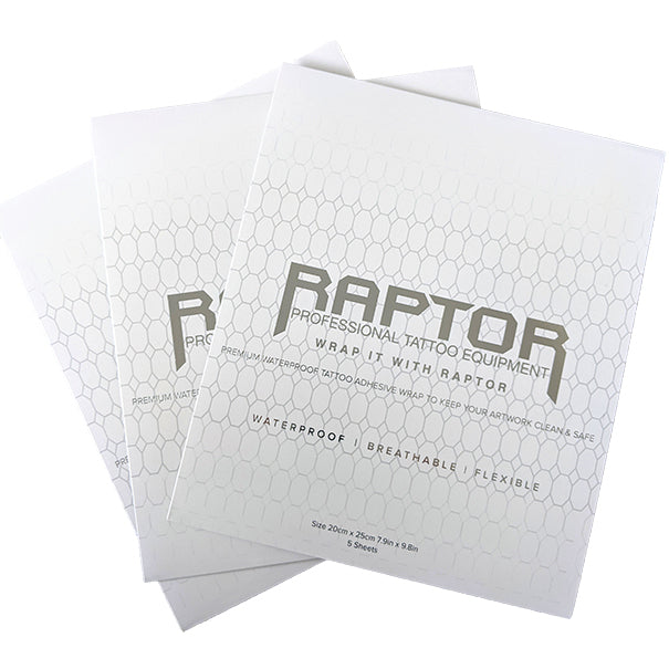 Raptor Wrap Sheets 5pcs - 7.9in x 9.8in