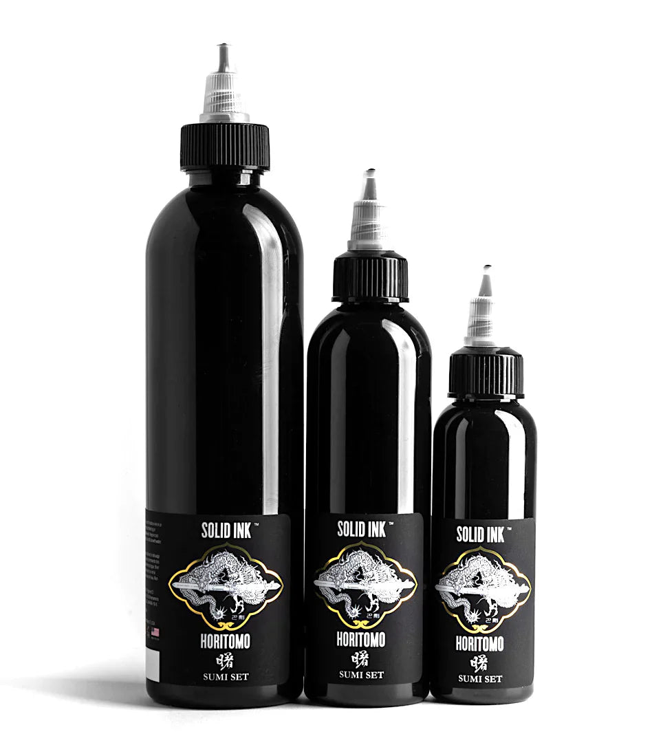 Solid Ink Horitomo | Sumi Black 4oz